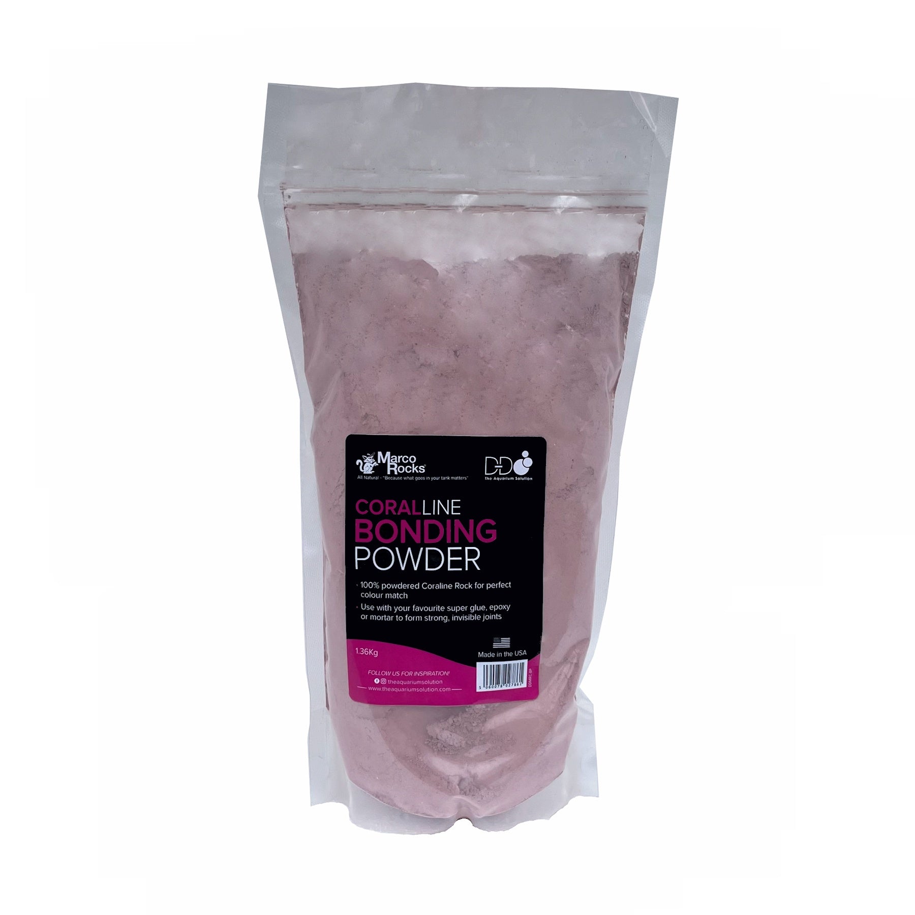 D-D Marco Rocks Coralline Bonding Powder 1.3kg – Essex Marine Aquatics