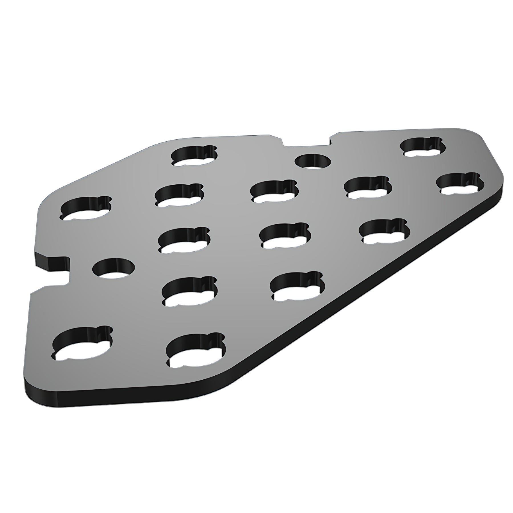 ITC M-Rack Corner Frag Rack Plate - 14 Holes – Essex Marine Aquatics