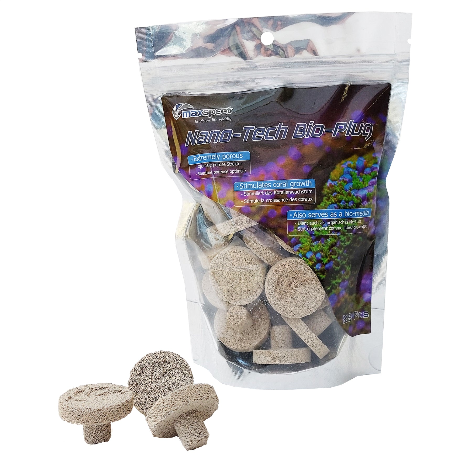 Maxspect Nano Tech Bio Frag Plugs – Essex Marine Aquatics