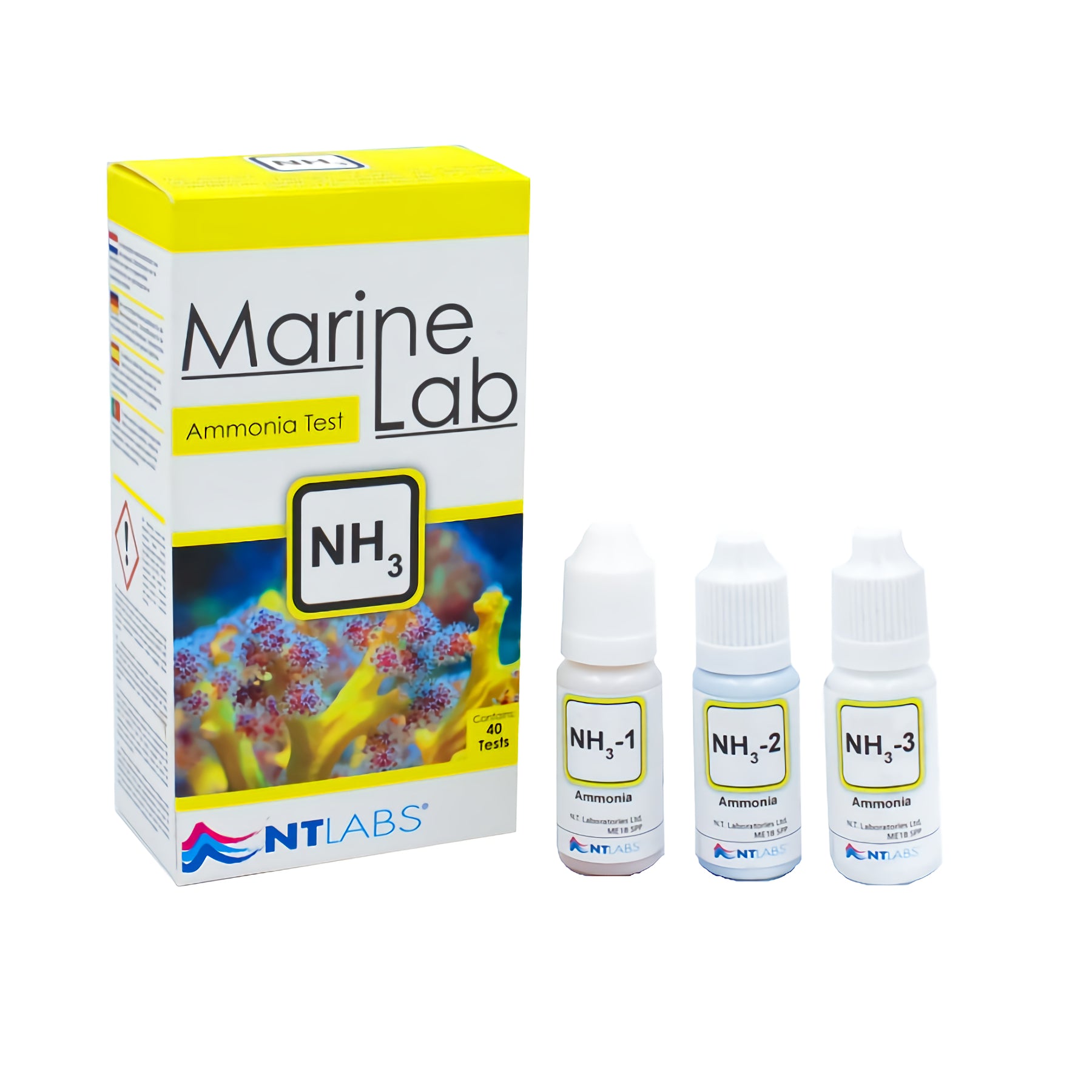 NT Labs Marine Lab (NH3) Ammonia Test Kit – Essex Marine Aquatics