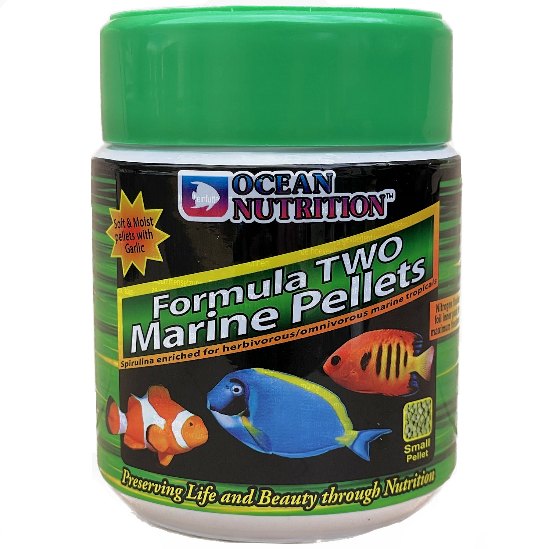 Ocean Nutrition Formula Two Small Marine Pellet – Essex Marine Aquatics
