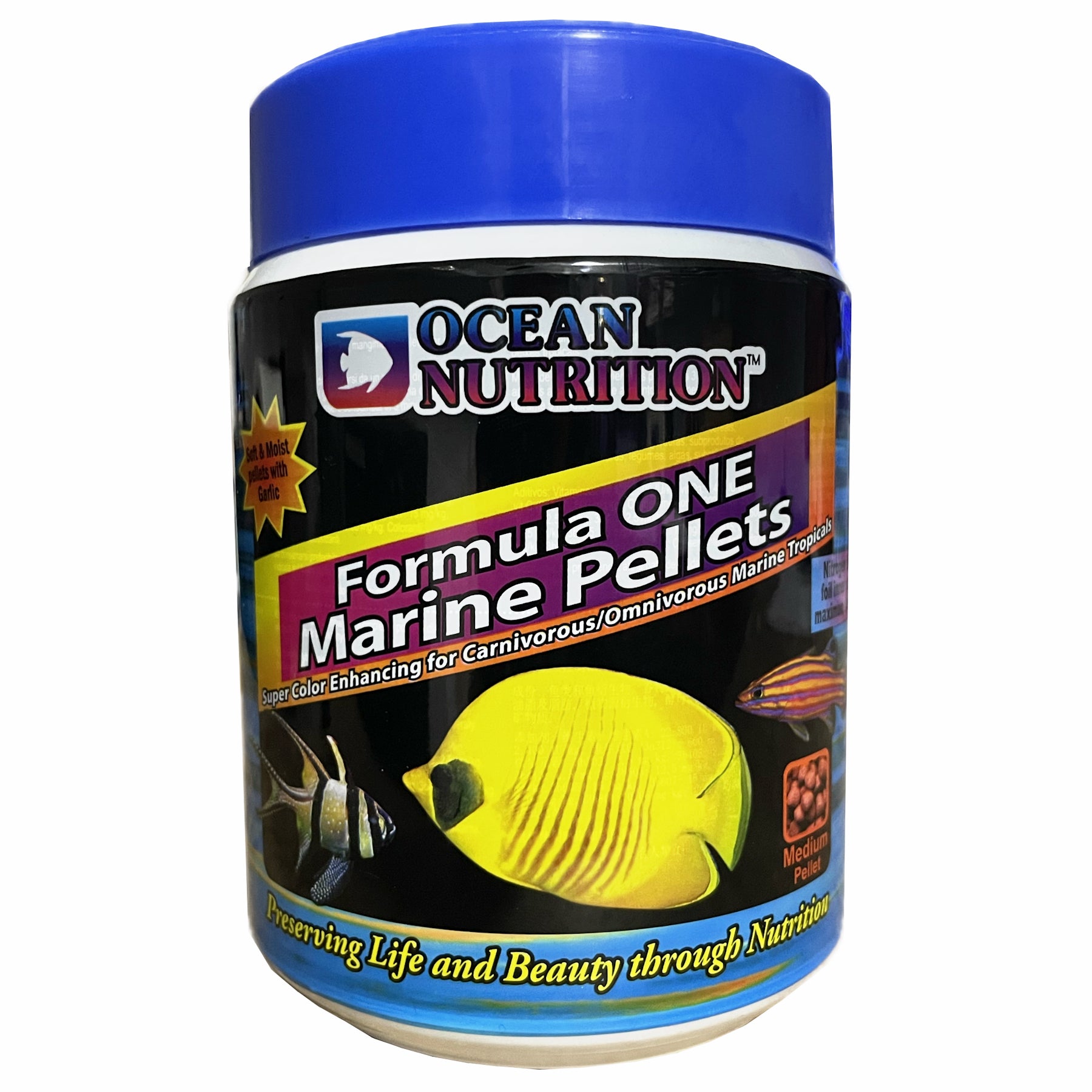 Ocean Nutrition Formula One Medium Pellets 200g – Essex Marine Aquatics