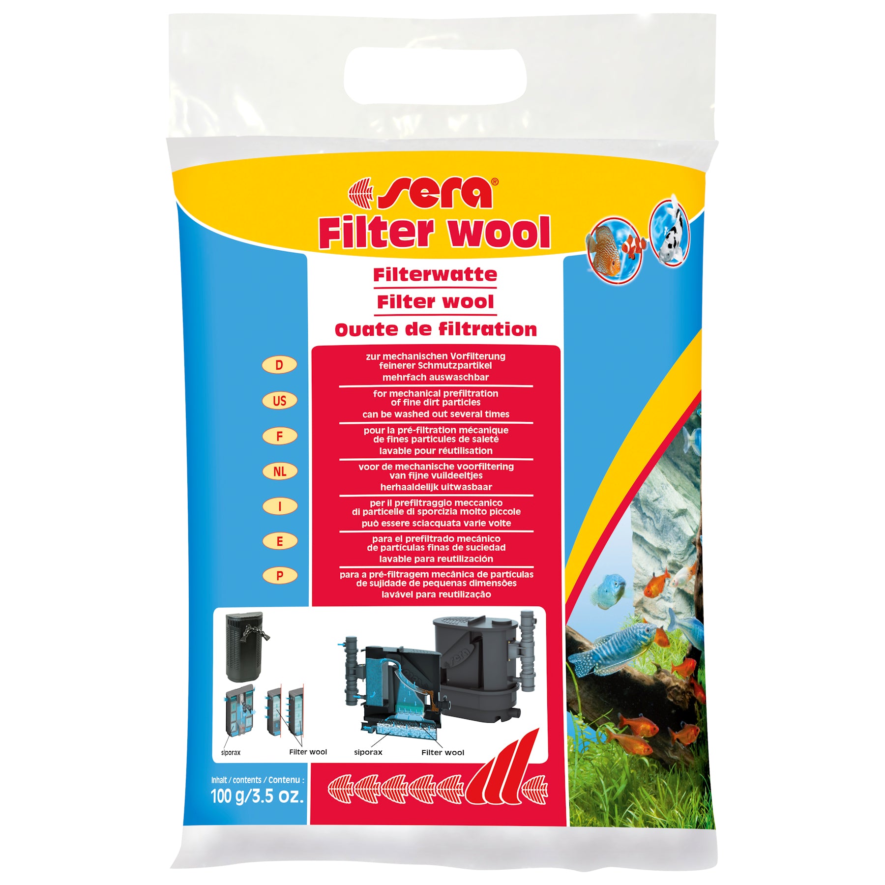 Sera Filter Wool / Filter Floss – Essex Marine Aquatics