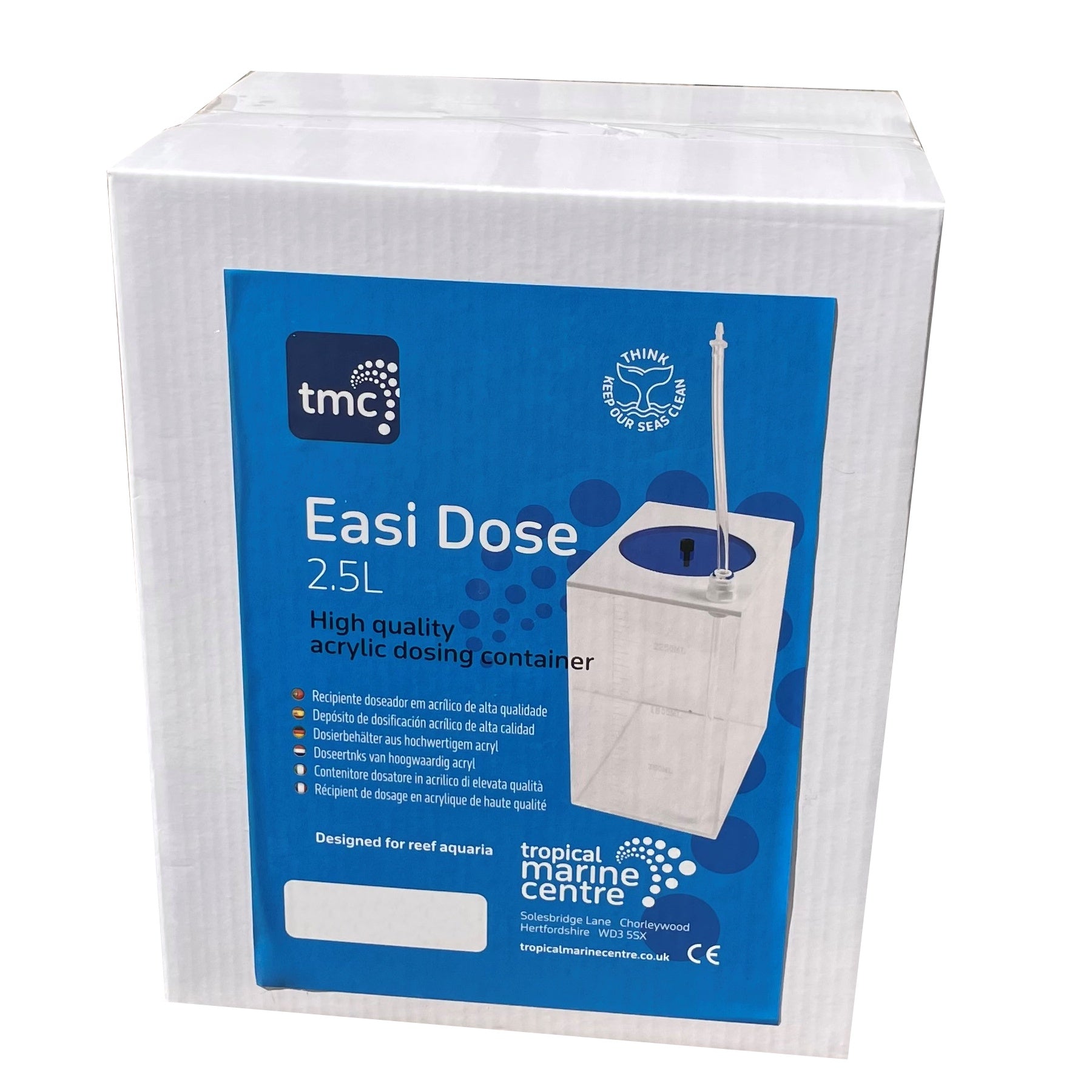 TMC Reef Easi-Dose Dosing Container 2.5L – Essex Marine Aquatics