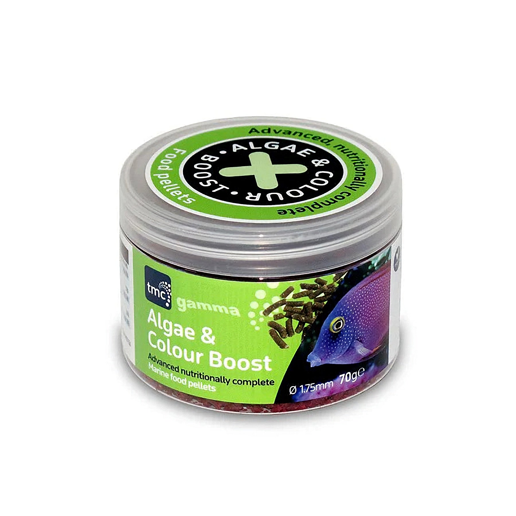 TMC Gamma Marine Pellets Algae and Colour Boost 70g – Essex Marine Aquatics