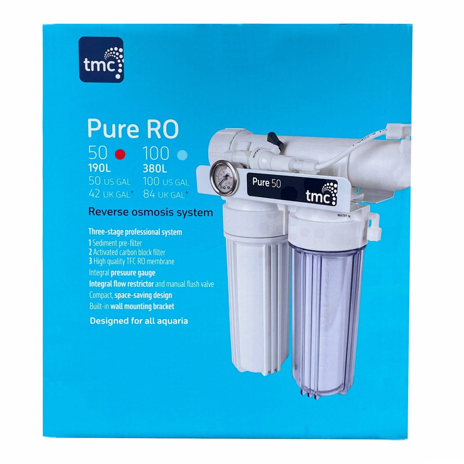TMC Pure 50 RO System – Essex Marine Aquatics
