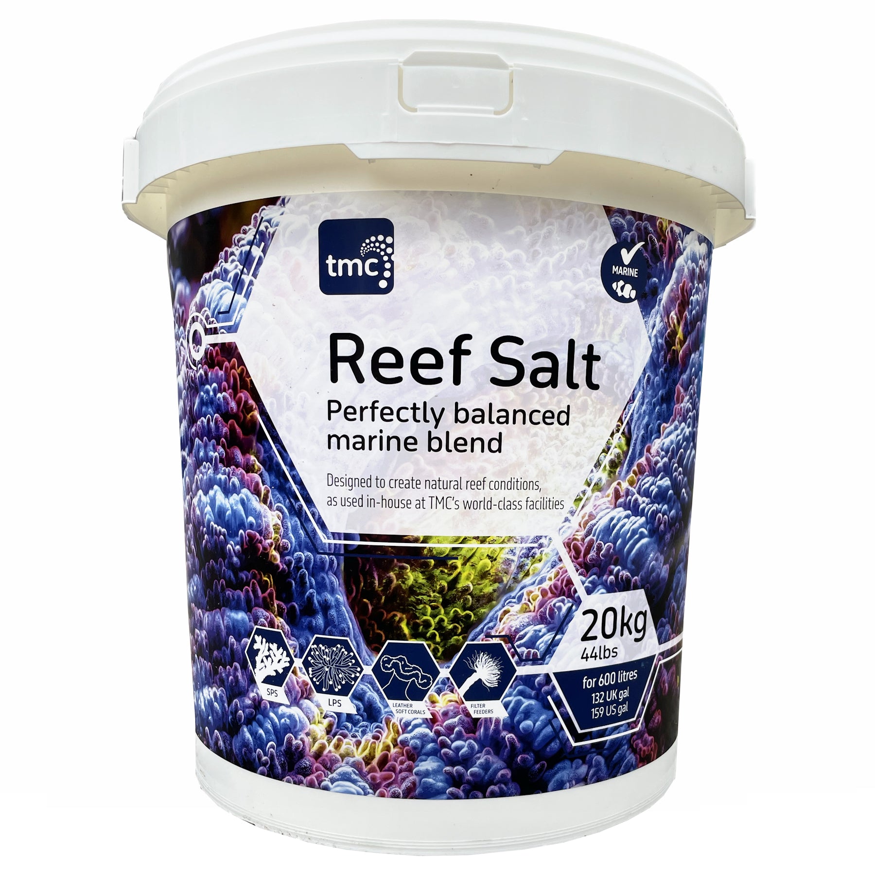 TMC Reef Salt 20kg Bucket – Essex Marine Aquatics