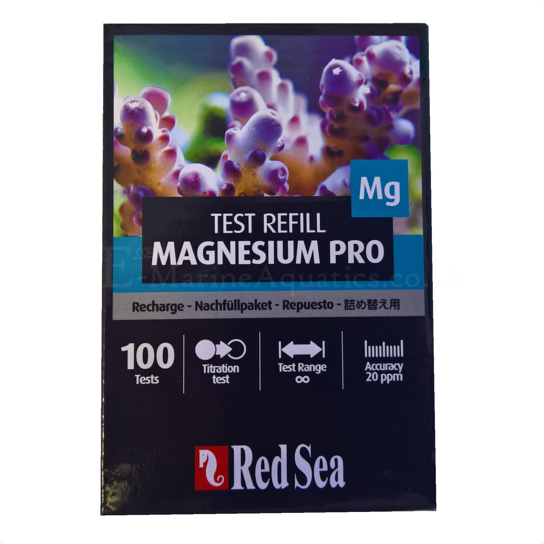 RED SEA MAGNESIUM PRO TEST REFILL PACK (100 TESTS) – Essex Marine Aquatics